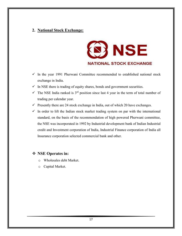 Grand Project Report on “A Study of Investor’s Perception on IPO And ...