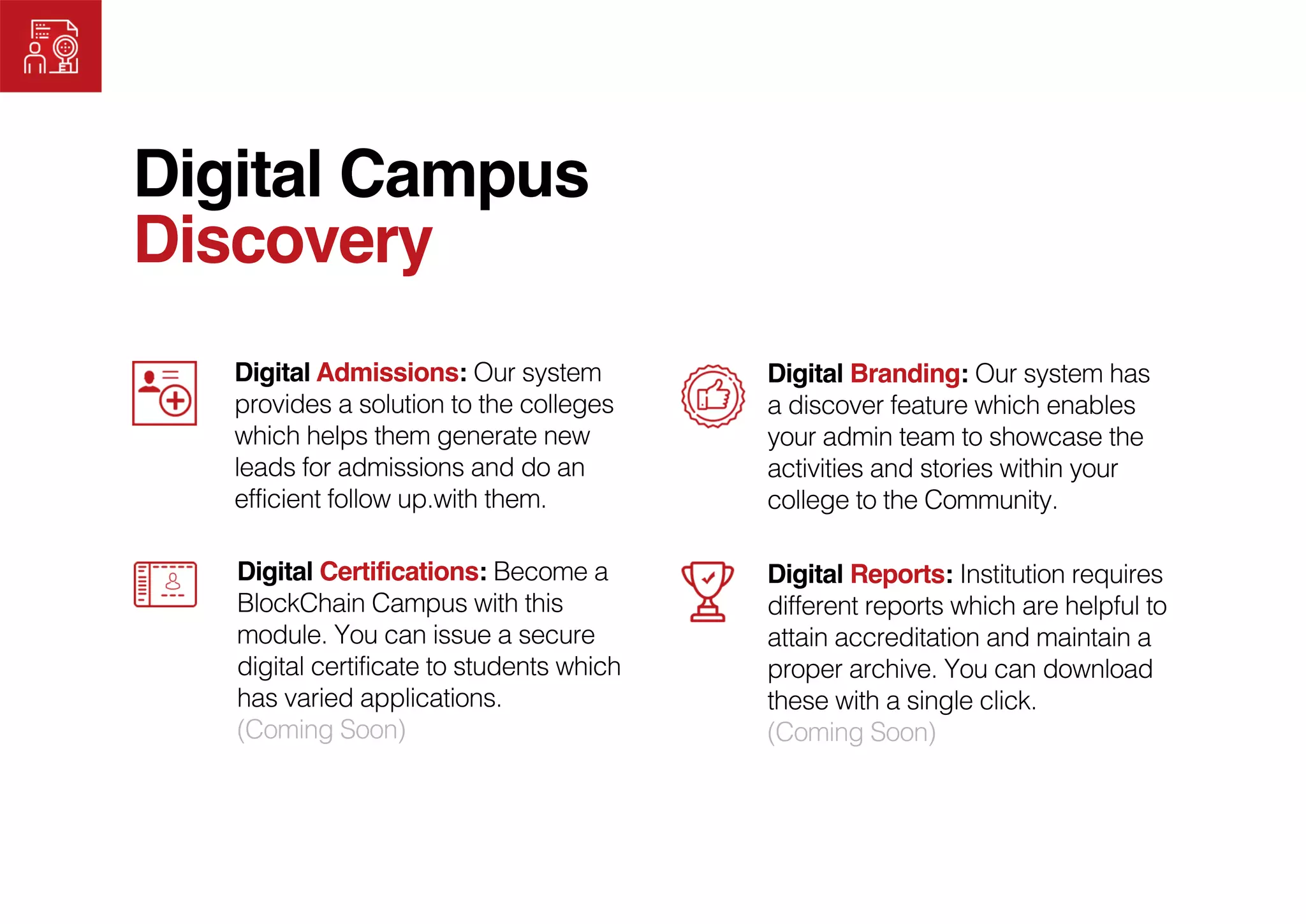 Digital Campus Ecosystem | PPT