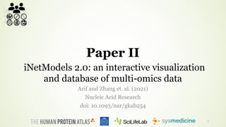 Systems and Network-based Approaches to Complex Metabolic Diseases | PPT