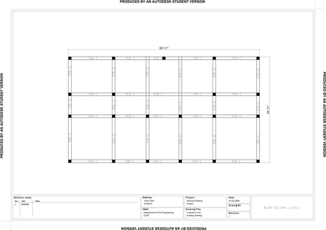 My final AutoCAD project | PDF | Civil Engineering Industry | Industries