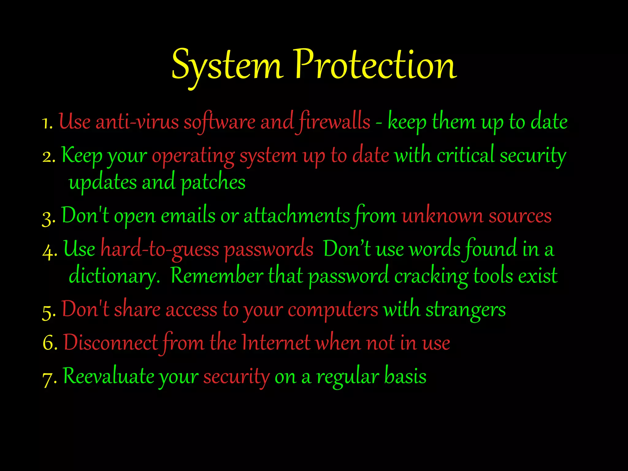 Information Security and Ethical Hacking | PPSX