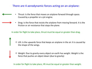 How does a plane fly? | PPTX