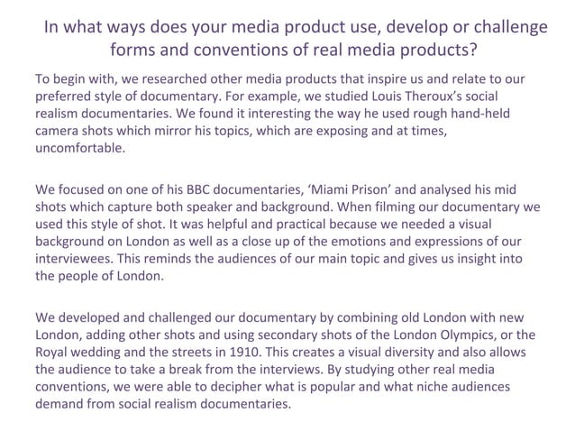 Final production evaluation | PPT