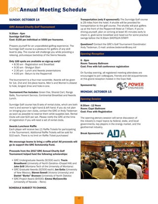 GRC Annual Meeting & Expo - Final Program | PDF