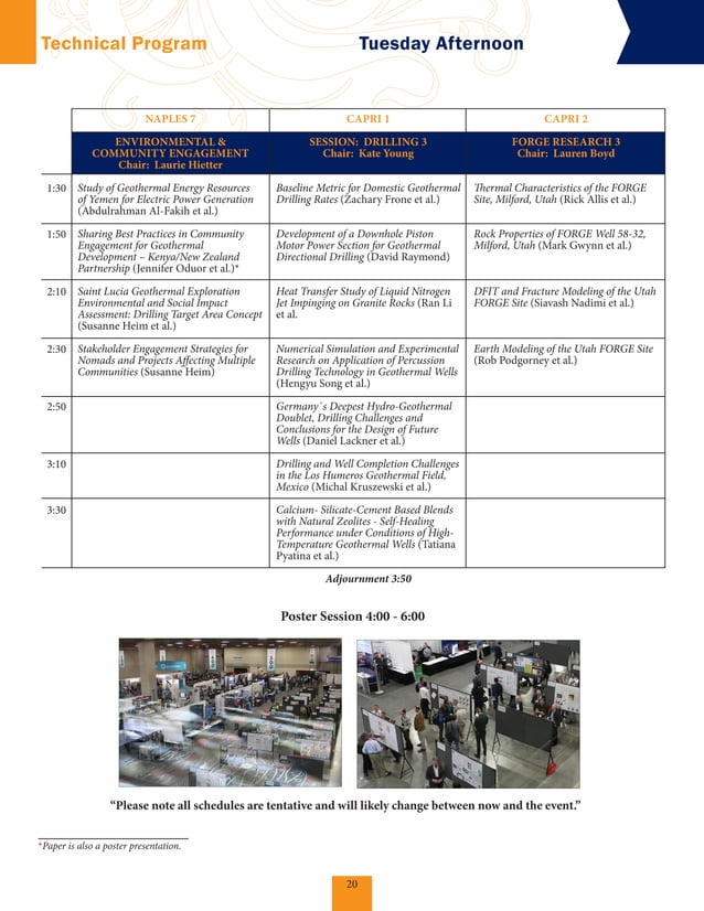 GRC Annual Meeting & Expo - Final Program | PDF