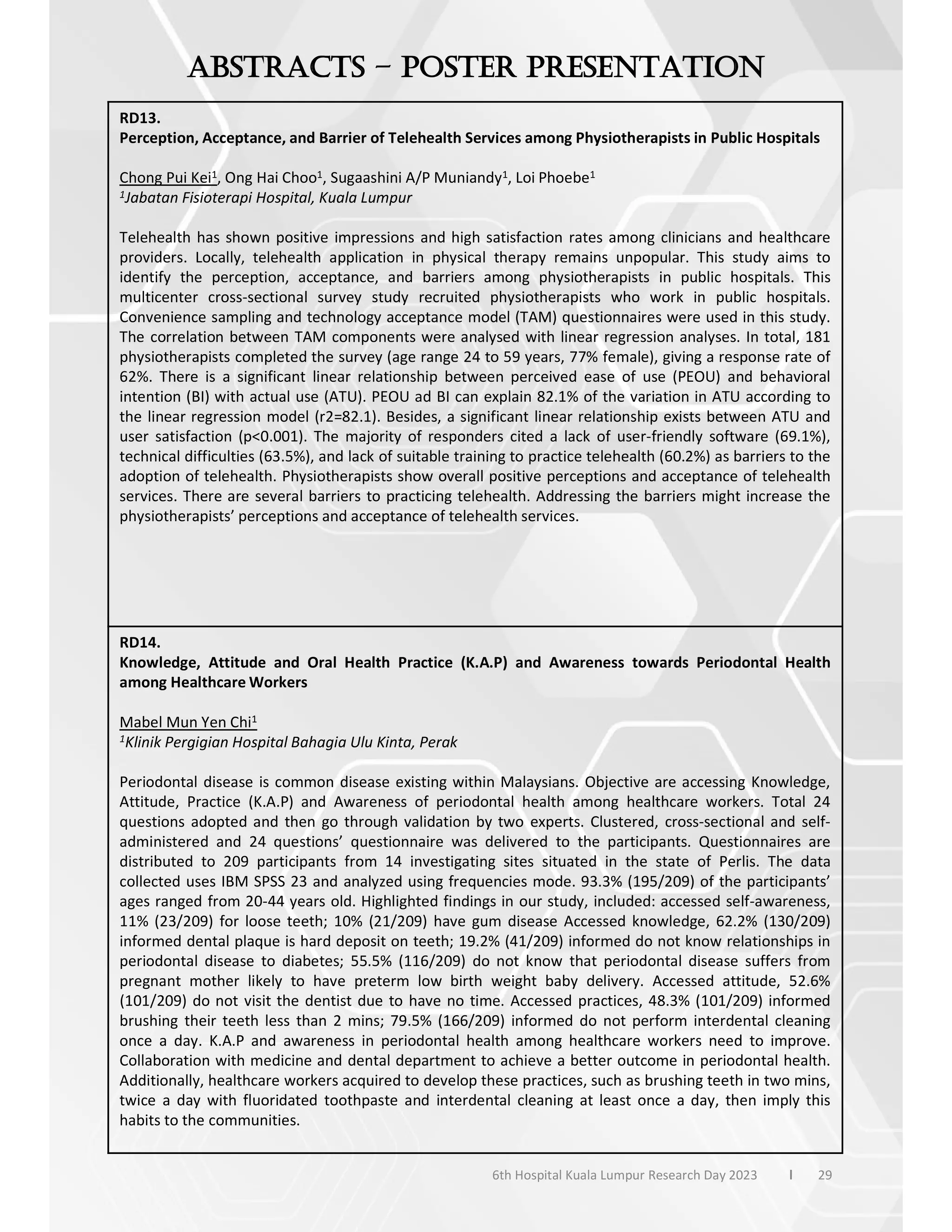 HKL Research Day 2023 | PDF