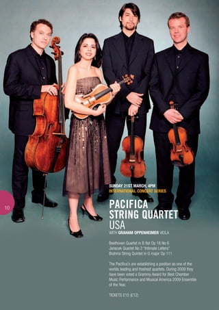 International Concert Series | PDF