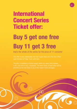 International Concert Series | PDF