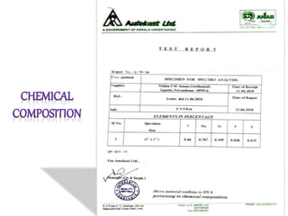 STUDY OF MICRO STRUCTURE OF HEAT TREATED EN8 STEEL | PPTX