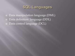 Relational data models in enterprise-level information system. | PPT