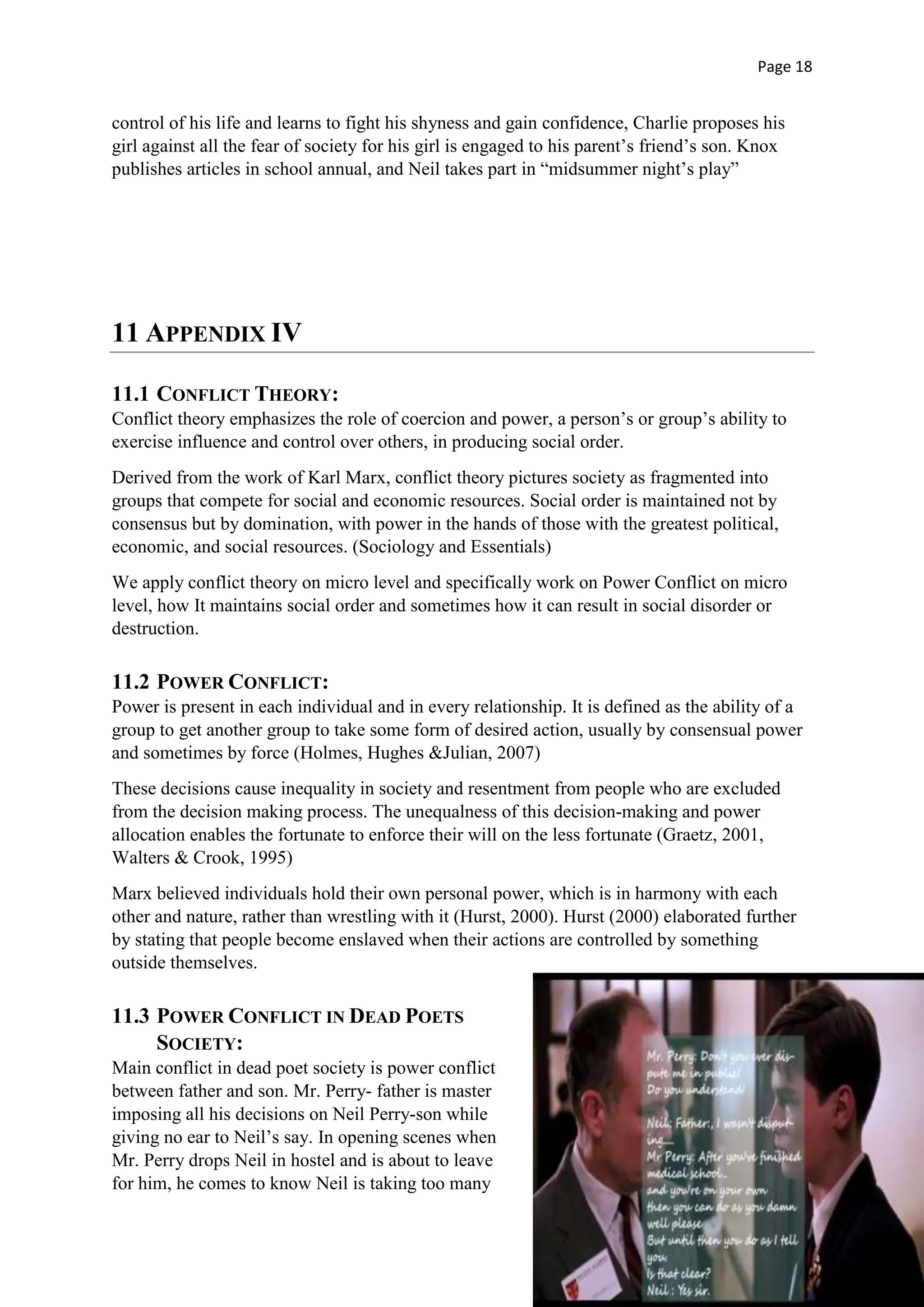 Sociological Perspective of the movie "Dead Poets Society". | PDF