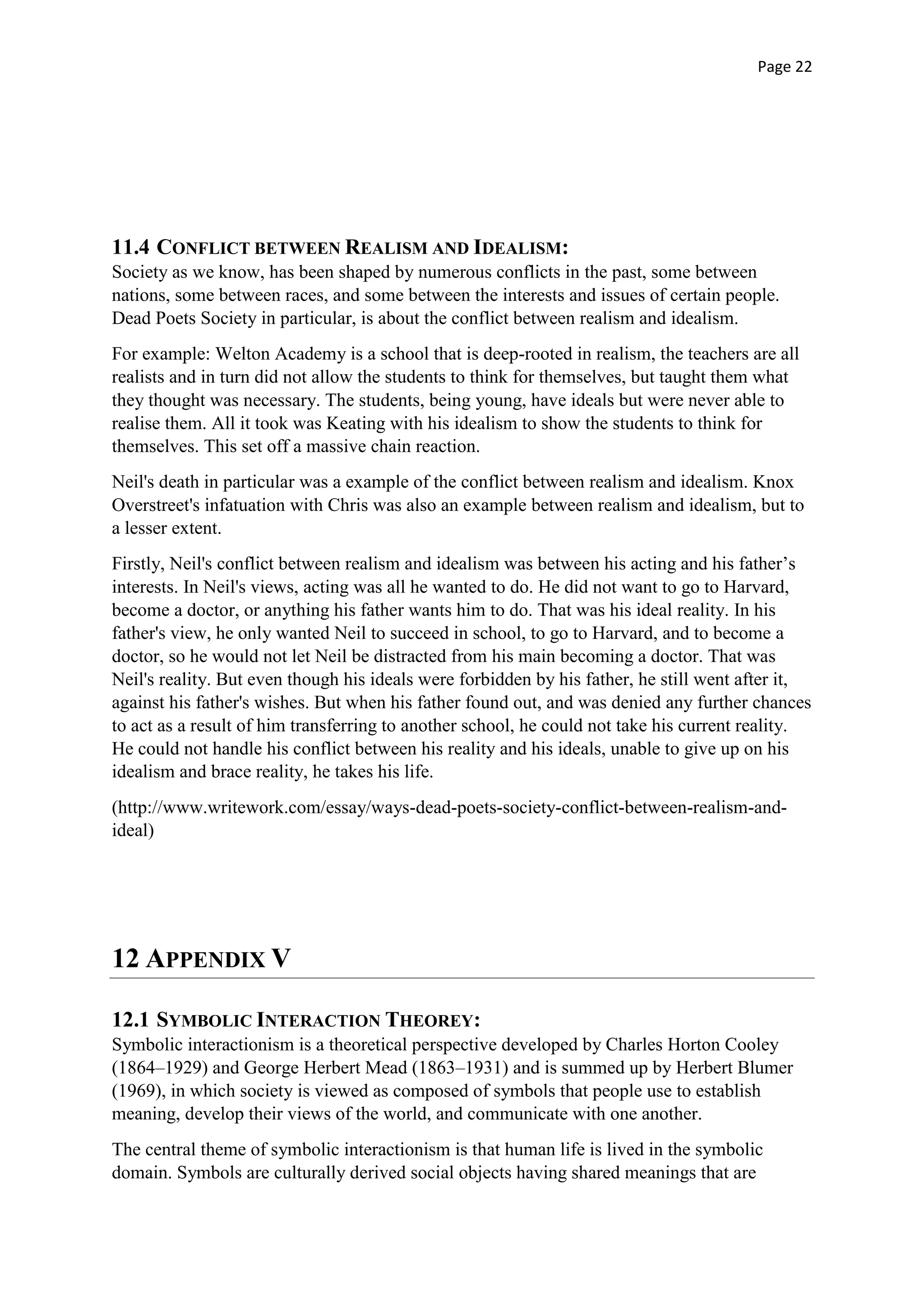 Sociological Perspective of the movie "Dead Poets Society". | PDF