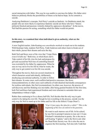 Dead Poets Society Characters Neil