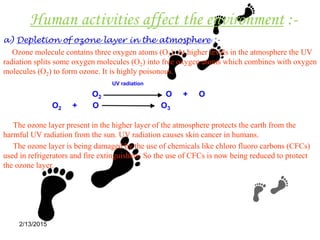 OUR ENVIRONMENT ppt | PPTX