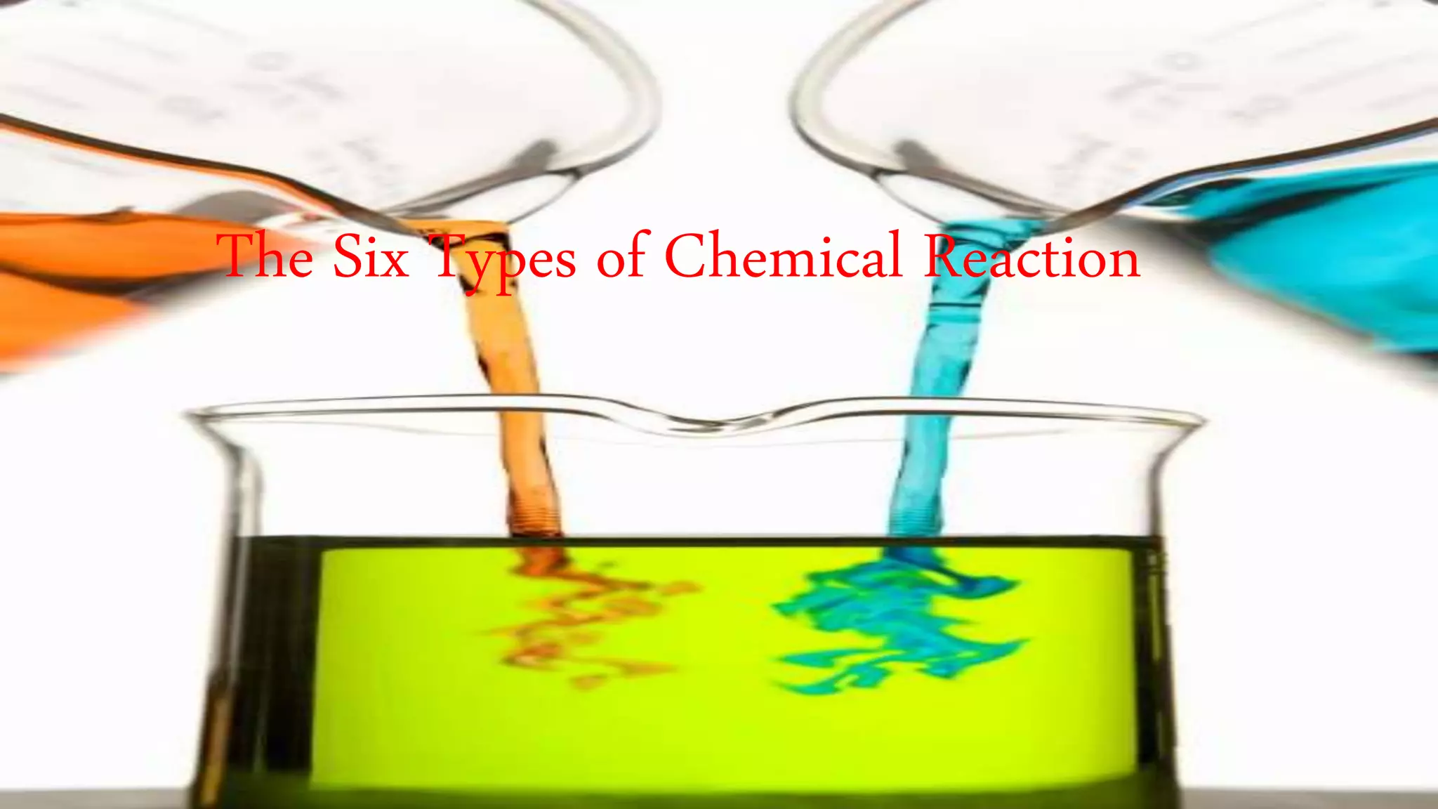 TYPES OF CHEMICAL REACTION | PPT