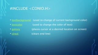 Project on Student information management system | PPTX