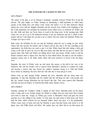 Final project | DOCX | Drama | Genres