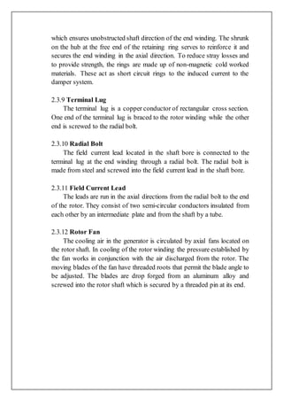 Study of Turbo Generators | DOCX