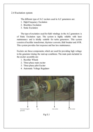 Study of Turbo Generators | DOCX