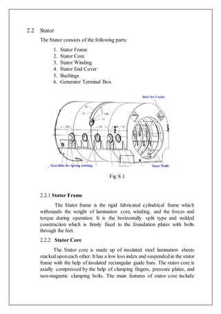 Study of Turbo Generators | DOCX