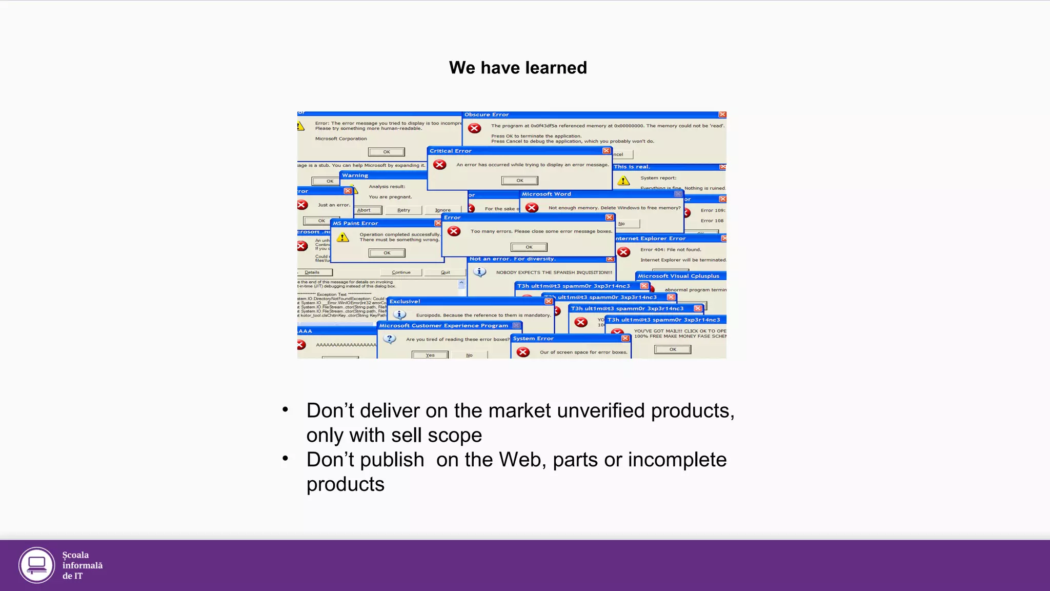 Qa Manual Testing Final Project Ppt Computing Technology And Computing