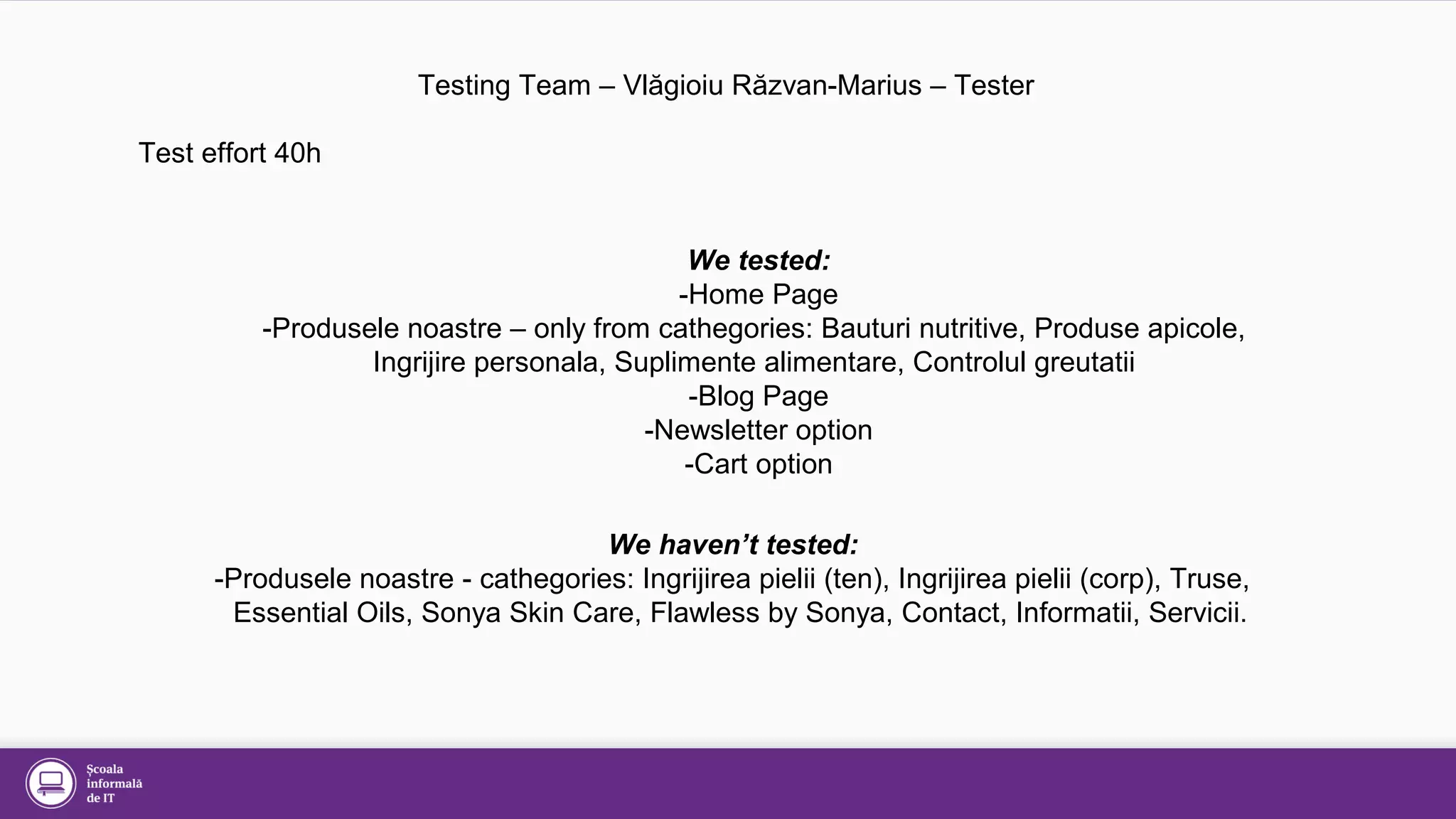 Qa Manual Testing Final Project Ppt Computing Technology And Computing