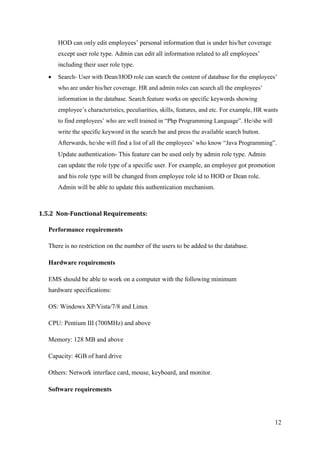 Employee work management system project using codeIgniter | PDF