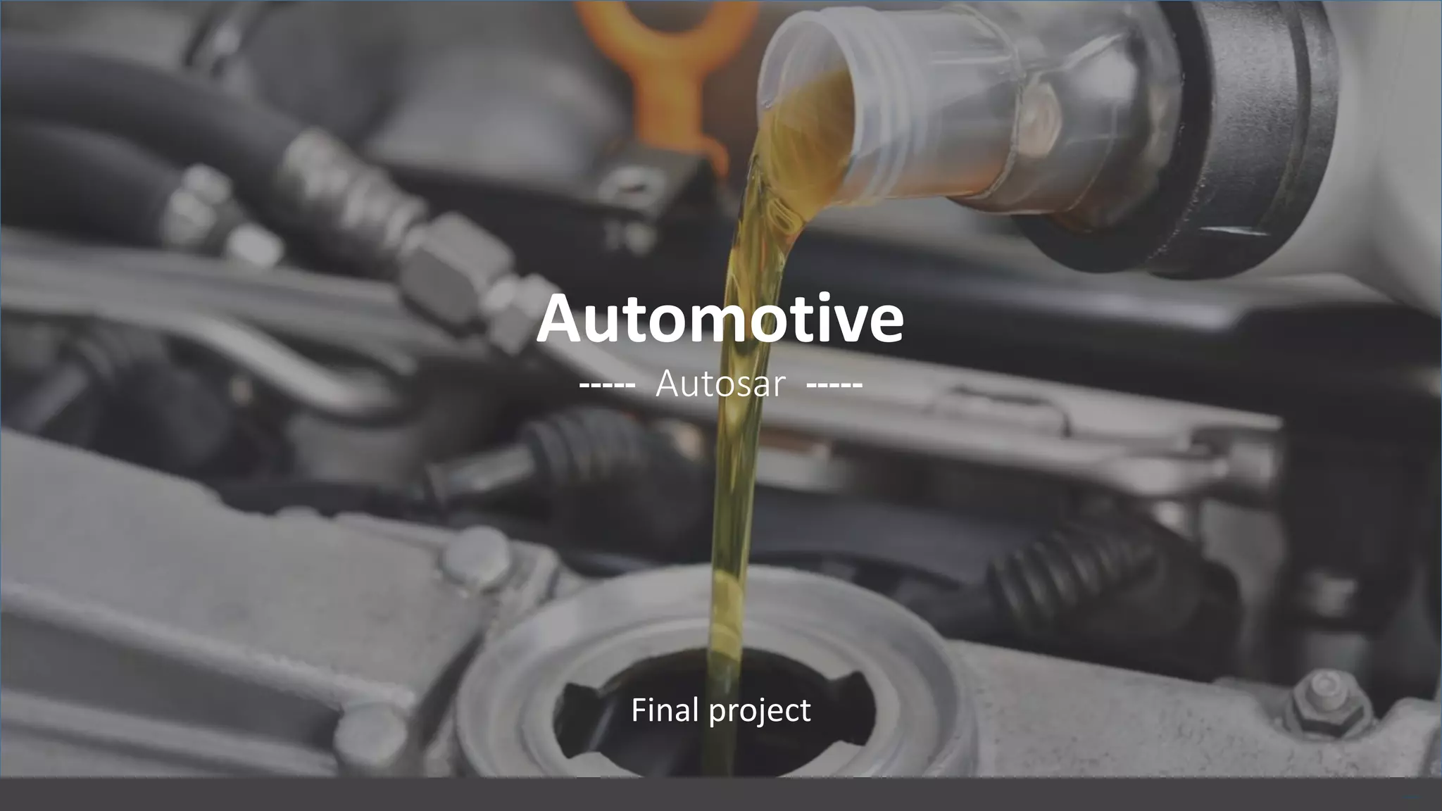 Autosar VS Automotive | PPTX