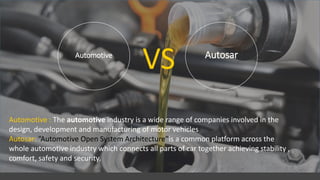 Autosar VS Automotive | PPT