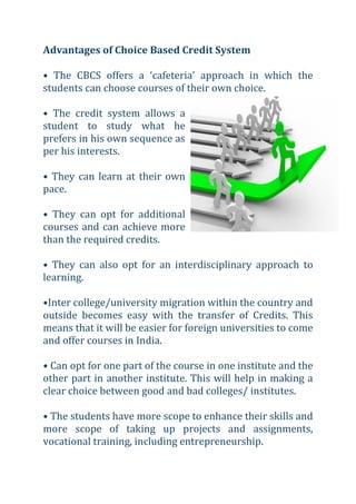 Choice Based Credit System CBCS | PDF