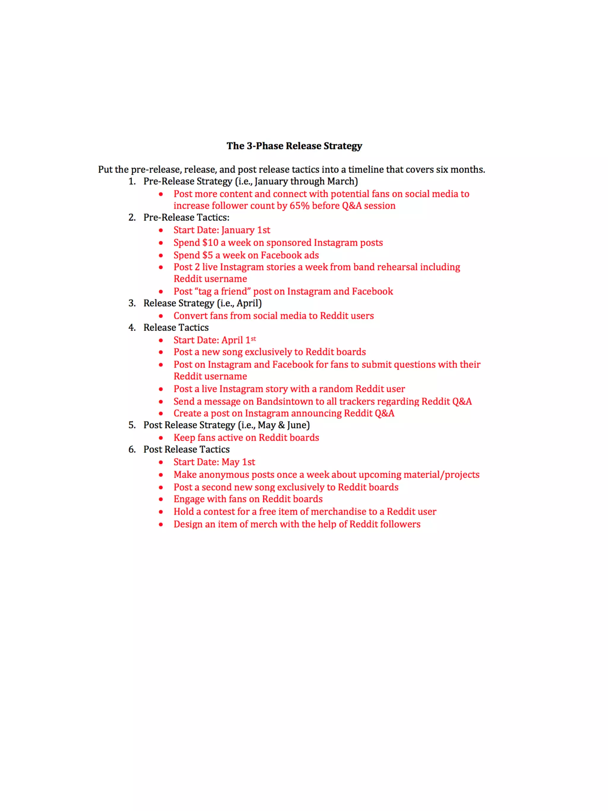 Digital Release Strategy | PDF