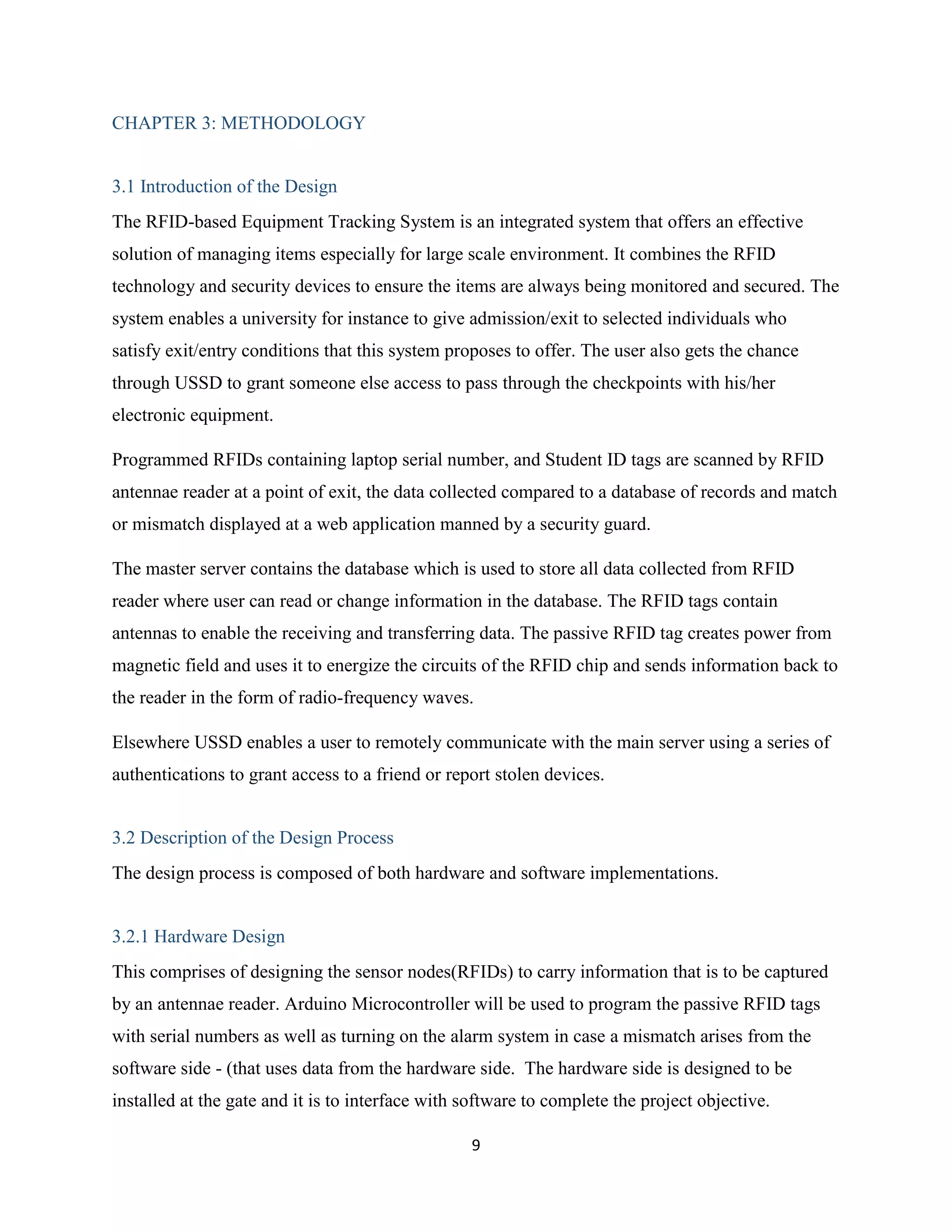 ELECTRONIC MANAGEMENT SYSTEM BASED ON RFID AND USSD | PDF