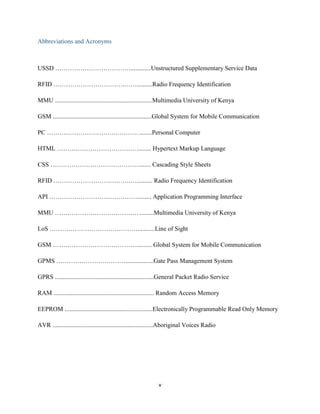 ELECTRONIC MANAGEMENT SYSTEM BASED ON RFID AND USSD | PDF
