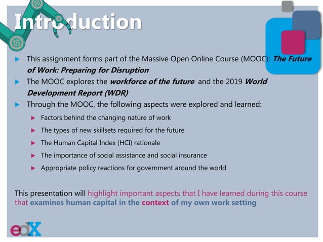 The Future of Work: Preparing for Disruption | PPT