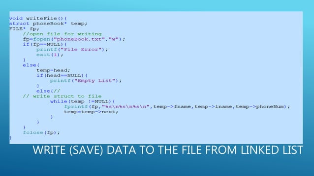 Phone Book project in Data Structure C | PPTX | Programming Languages | Computing