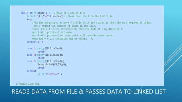 Phone Book project in Data Structure C | PPTX | Programming Languages | Computing