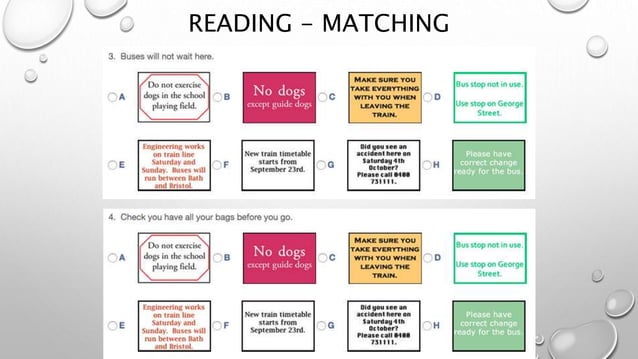 Cambridge KET Exam - Reading & Writing Prep | PPTX