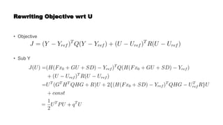 Implementation of Model Predictive Controller for a drone | PPTX
