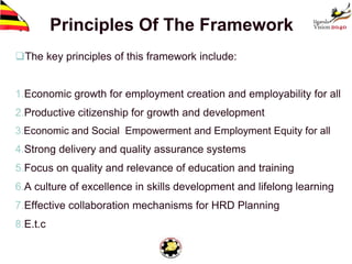 The National Human Resource Development Planning Framework For Uganda | PPT