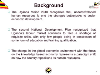 The National Human Resource Development Planning Framework For Uganda | PPT