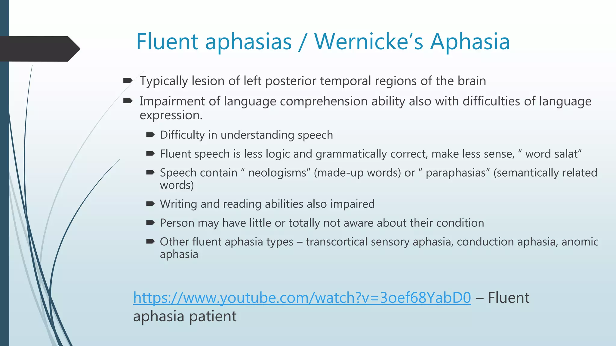 Final project. Aphasia. | PPTX