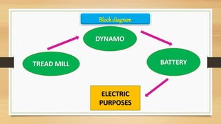 fabrication of power generation using treadmill.pptx | Running and ...