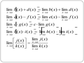 Final project limits | PPTX