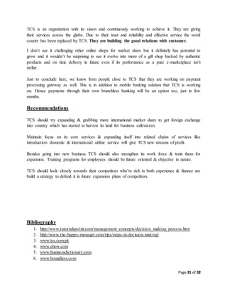 TCS - Final Project Report | DOCX