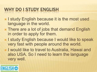 English Classes | PPT