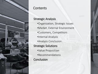 Sears External Analysis - Competitive Strategy | PPTX