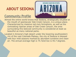 Final project sedona, az | PPT