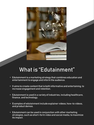 Edutainment with Short-Form Video | PDF