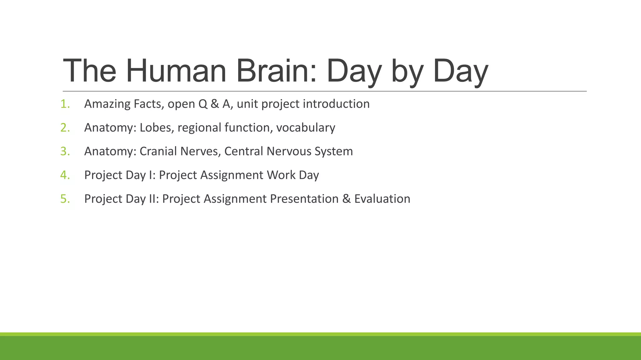 Final project unit plan | PPT