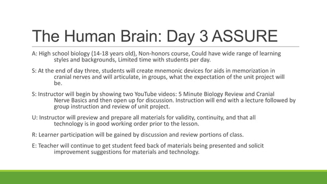 Final project unit plan | PPT